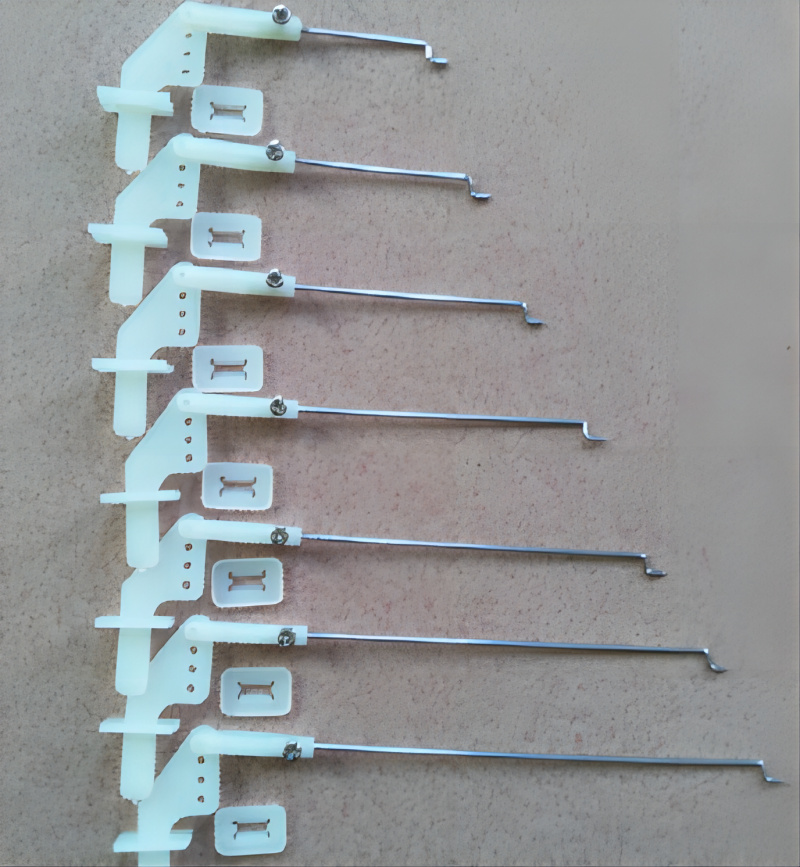 Z type D1.0mm D1.2mm With thread push rod Stainless steel wire push ...