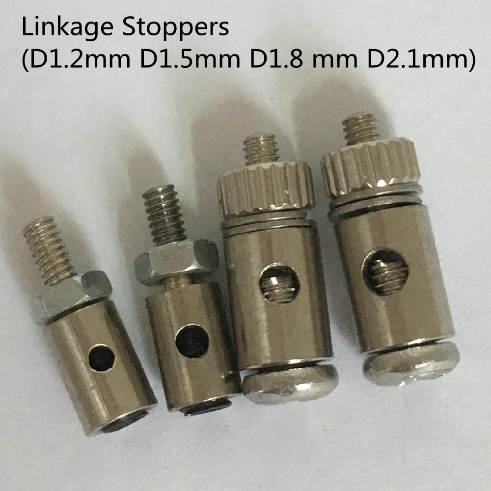D1.2mm D1.5 mm D1.8mm D2.1mm Push Rod Connectors Linkage Stoppers ...
