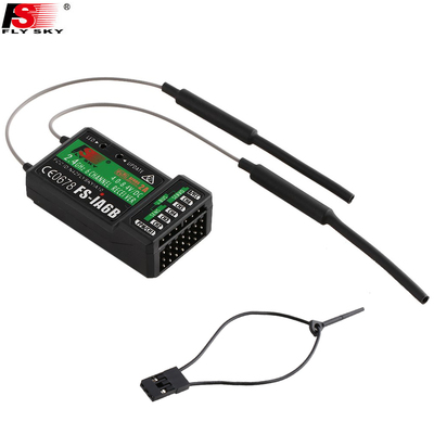 FLYSKY FS-IA6B iA6B 2.4G 6CH PPM Output with IBus Port Receiver for FLYSKY FS-i6 FS-i10 I6X I6S ...